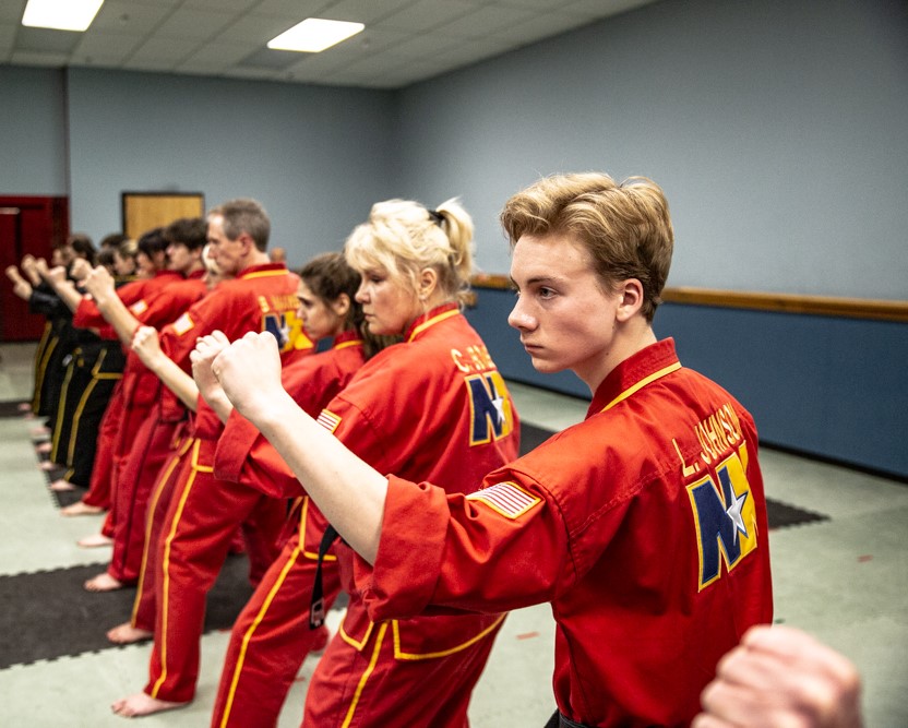 How to do a fighting stance. – NATIONAL KARATE STUDENT SITE